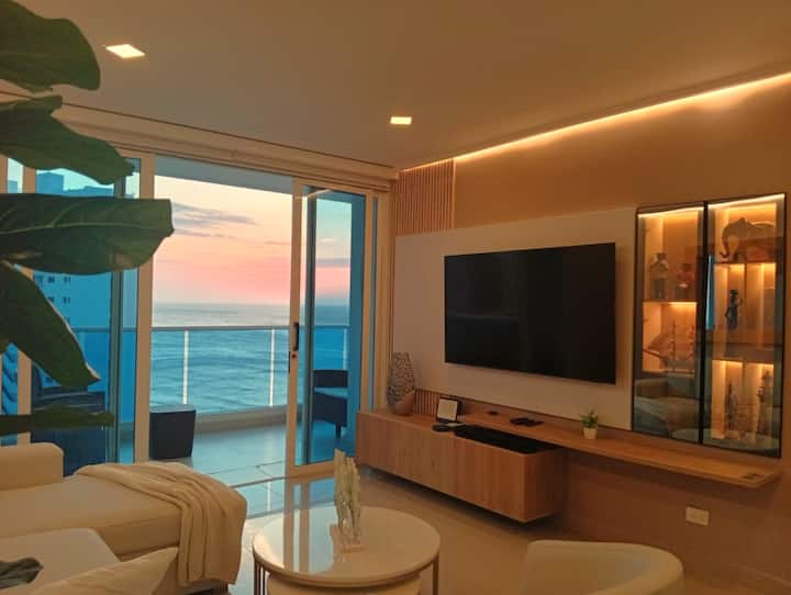 Luxury Vista Al Mar+playa Privada+piscina+jacuzzi - Colombia