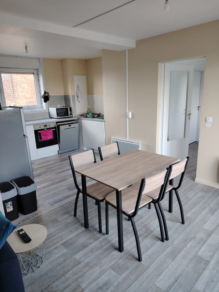 Appartement F2 Meublé 1 Chambre - Gravelines