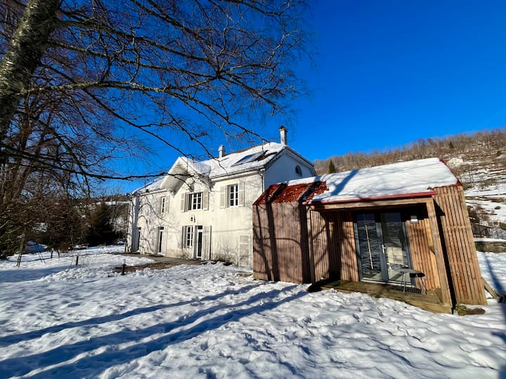 Maison De Famille 4* – Sauna, Jardin, Cheminée-14p - La Bresse