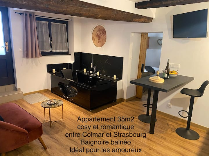 Au Refuge Des Amoureux Avec Balnéo 2 Personnes - Sélestat