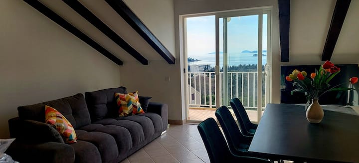Golden Horizon Cavtat - Top Floor Escape With Pool - Cavtat