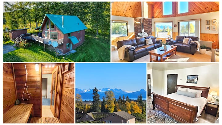 Spacious | Sauna | Bay Views | Near Everything! - Homer, AK