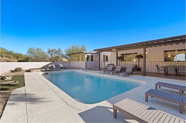 Family Friendly |Foothills| Pool| Hottub|sleeps16 - Summerhaven, AZ