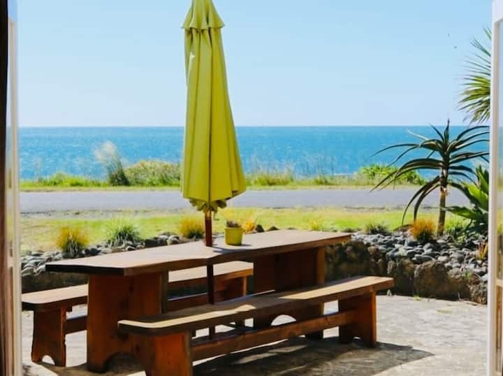 Beachfront Rustic 3bdrm Bach! - Napier
