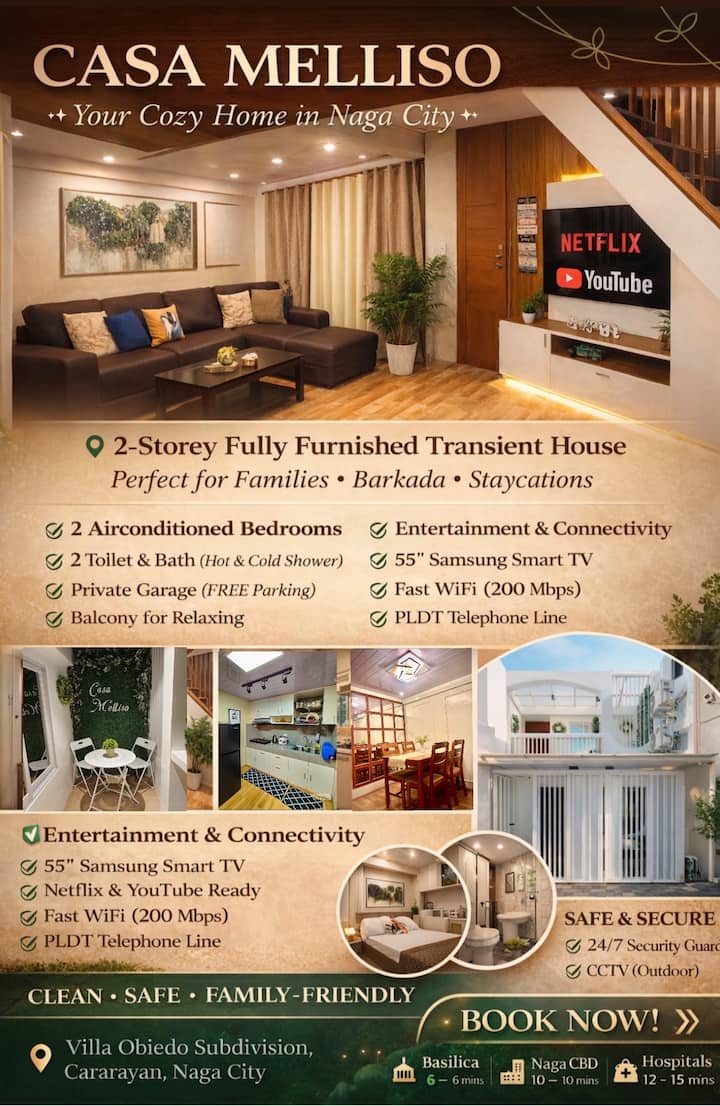 2bedroom, 2 Toilet & Bath, Fast Wifi, Free Parking - Pili