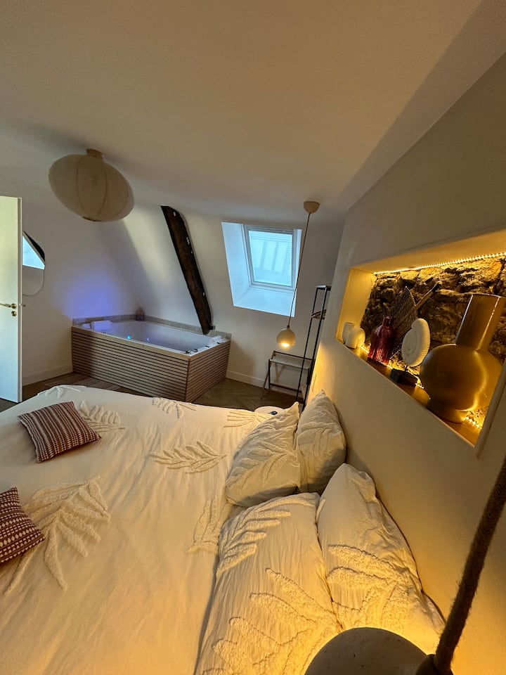 Suite Myrtus Haut De Gamme Avec Spa - Moëlan-sur-Mer