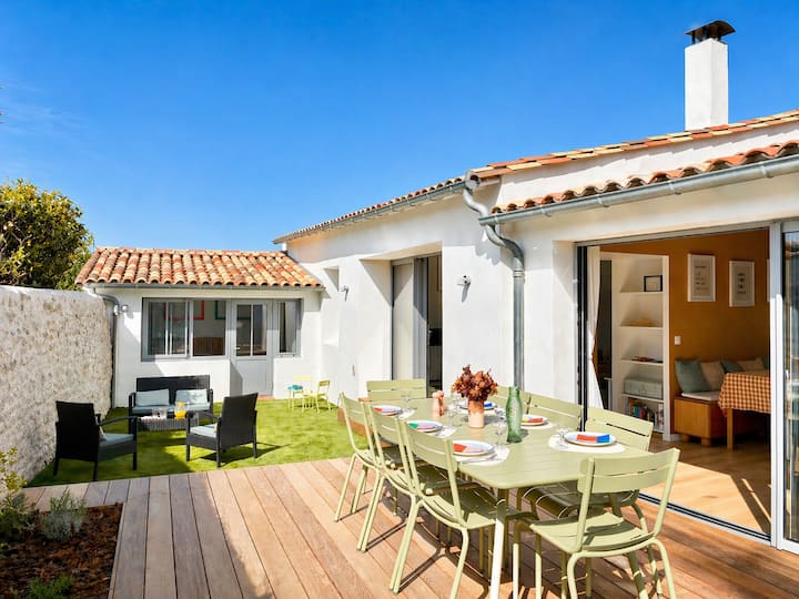 Renovated House - Maison De Village Rénovée - Le Bois-Plage-en-Ré