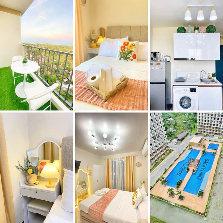 Top Floor Ocean View Condo With Pool Near Airport - Lapu-Lapu