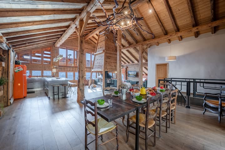 "La Chaumine" Chalet Avec Sauna Et Vue Panoramique - La Roche-sur-Foron