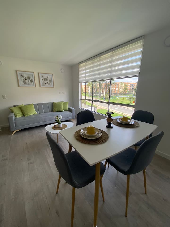 Nuevo Y Seguro Apartamento 2 Habs Conjunto Cerrado - Cota