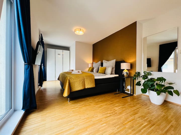 Moderne Whg Nähe Hbf-lift-tiefgarage-24/7 Check-in - Hannover