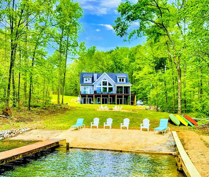 New Lakefront Lake Anna 5 Suites All Water Views - 안나 호