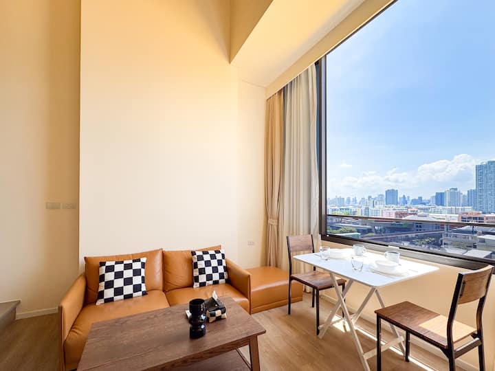 City View-sky Bar& Garden!-bts Onnut 500m-gym-pool - Phra Khanong