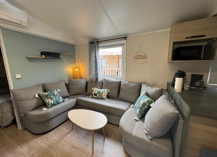 Bungalow 256, 6 Pers Camping Siblu Lac Des Rêves - Carnon