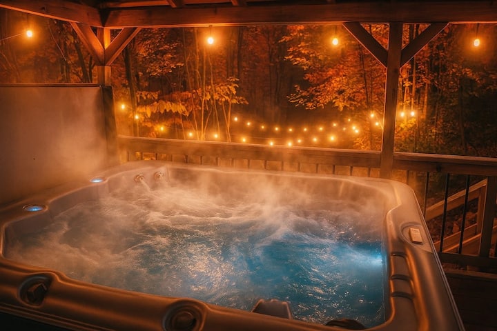 New~hot Tub~deck Tv~knotty & Nice - Slade, KY