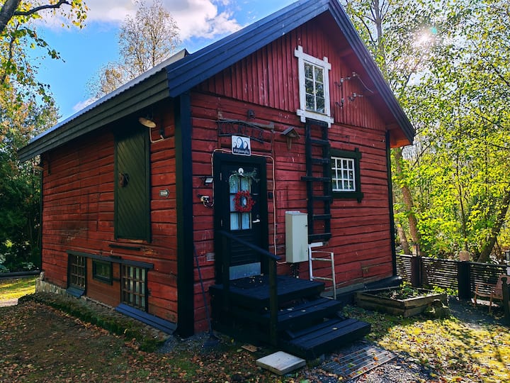 Uniikki Elämysmajoitus Koskimyllyssä - Kuopio