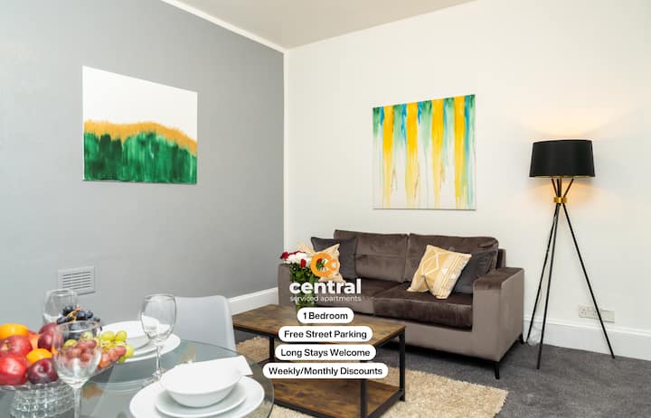 1 Bedroom - Cosy Flat - Discounts - Free Parking - Dundee