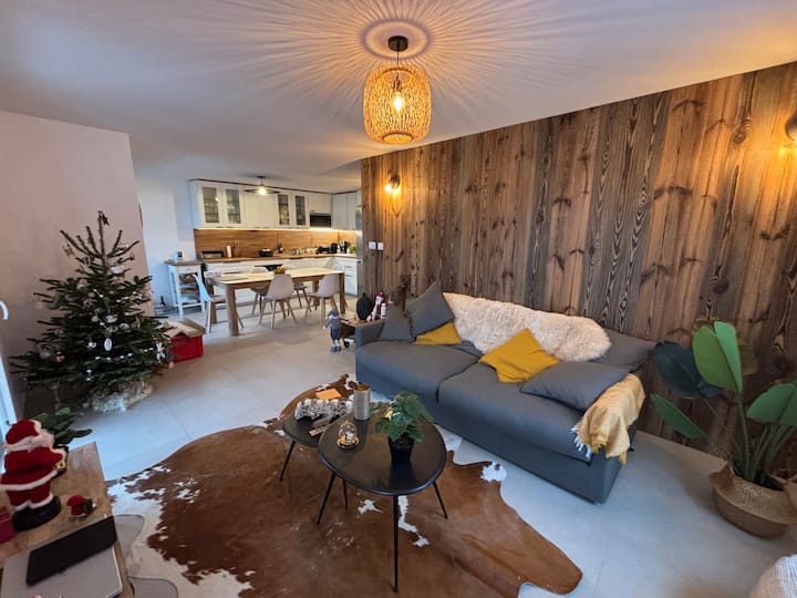 T4 Flat Serre Chevalier- Briançon, 150m To Lift - Claviere