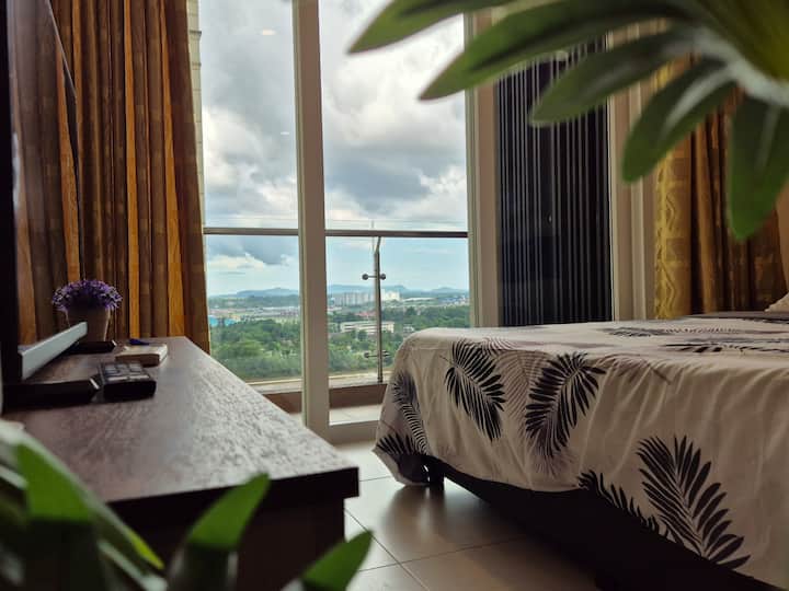Good View Stay@riverine Diamond - Kuching