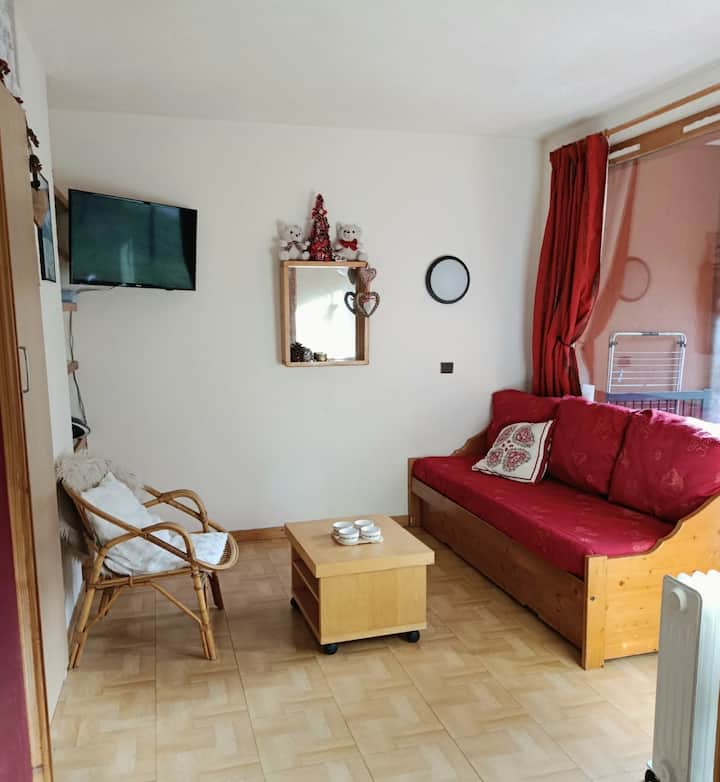 Cosy Appartement Au Pied Des Pistes – Les Coches - Arc 1800