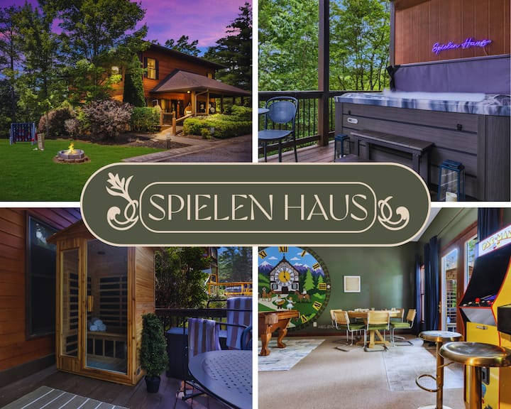 Spielen Haus - Hottub/sauna/gameroom/close To Town - Helen, GA
