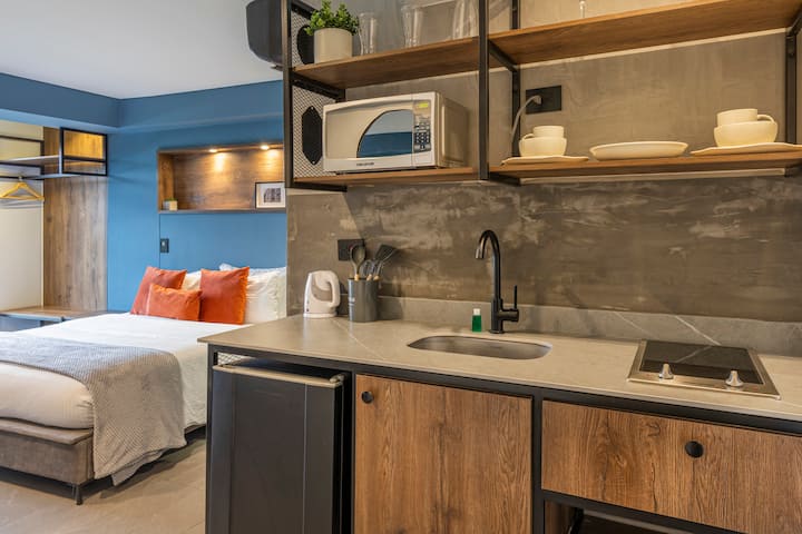 Loft En Toda La 70 Con Wifi | Ac - Medellín