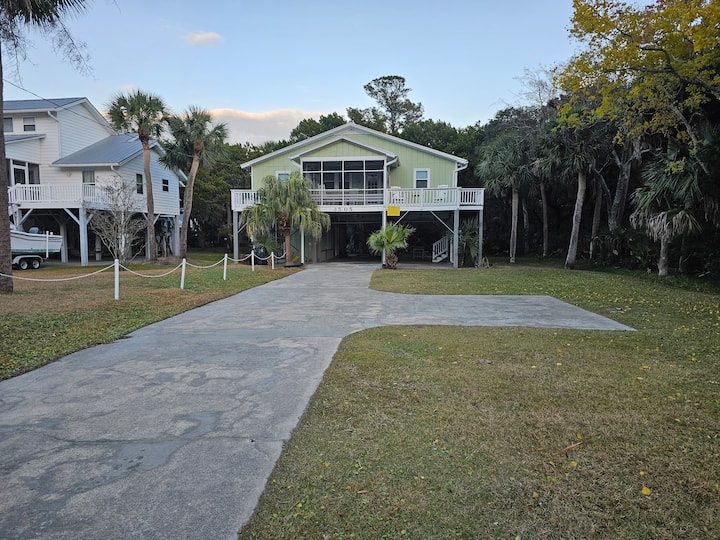 Seaglass Across Frm Beach Boatprking 8beds King Bd - Edisto Island, SC