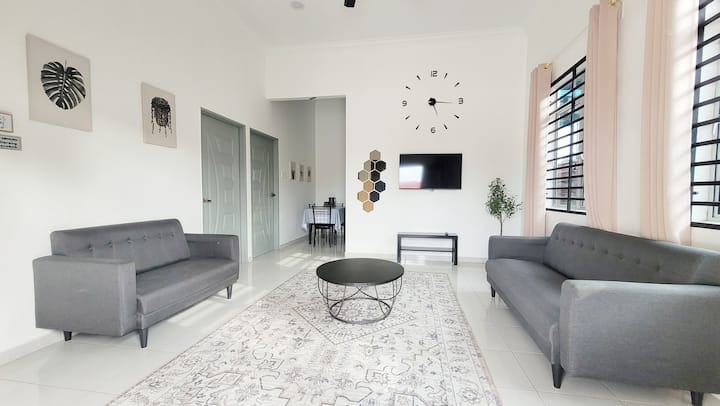 Cozy Paddy View Home With Wifi & Netflix - Pokok Sena