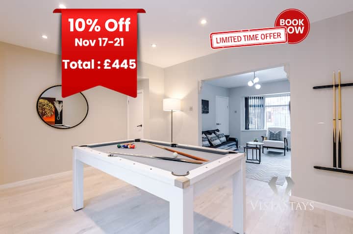 10%off|lastmin|business|family|pool & Netflix - Salford