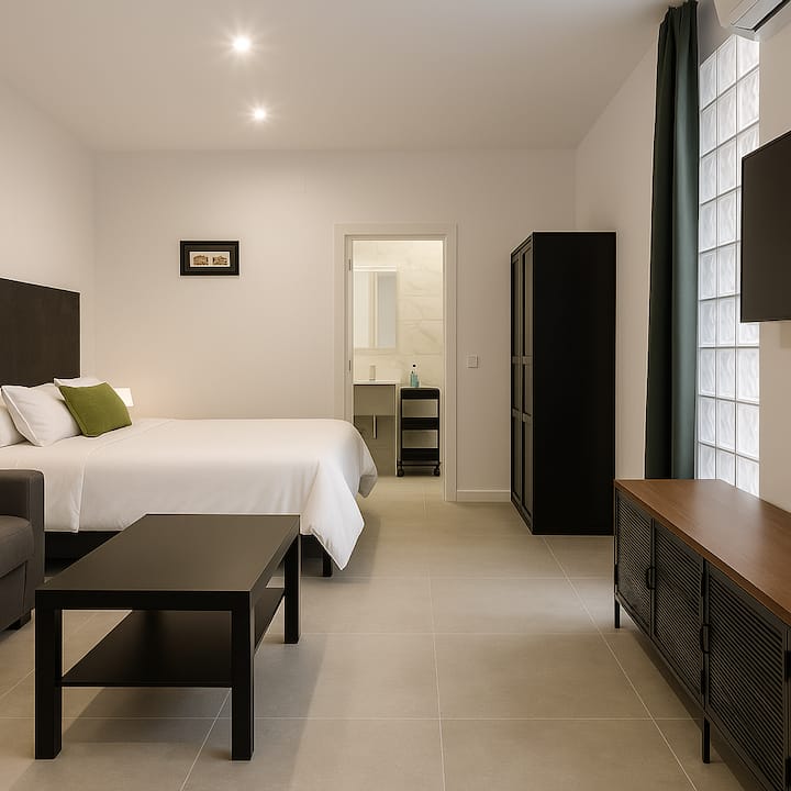 Hermoso Piso A 5 Min De La Estación De Bus Y Tren - Malaga, Espagne