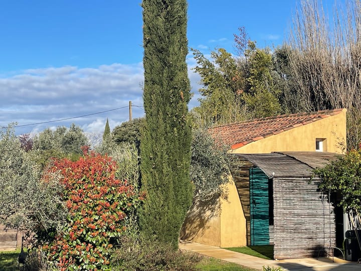 Studio Au Cœur Des Vignes Provençales - Trets