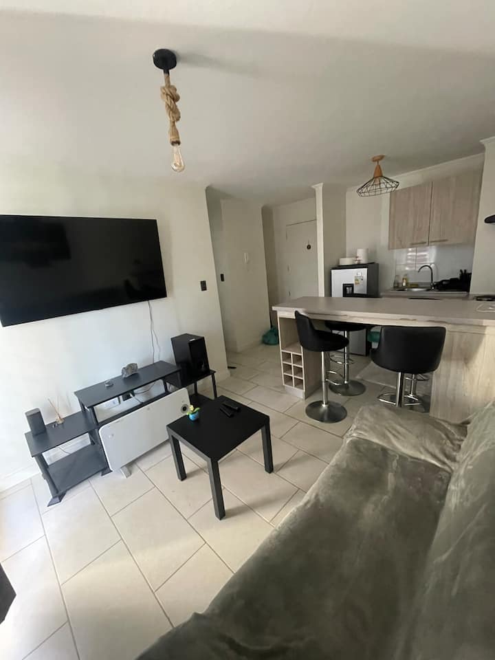Departamento Moderno Y Cómodo De Un Ambiente - Los Angeles, Chile