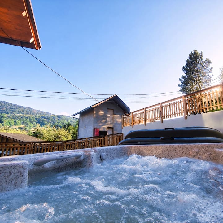Appartement Champêtre Jacuzzi Privatif - Praz de Lys Sommand