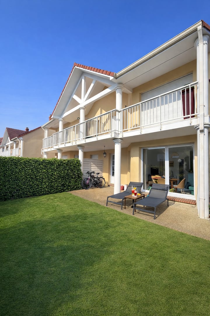 Appt 4-6 Pers, Rés. Privée, Terrasse & Parking - Le Touquet