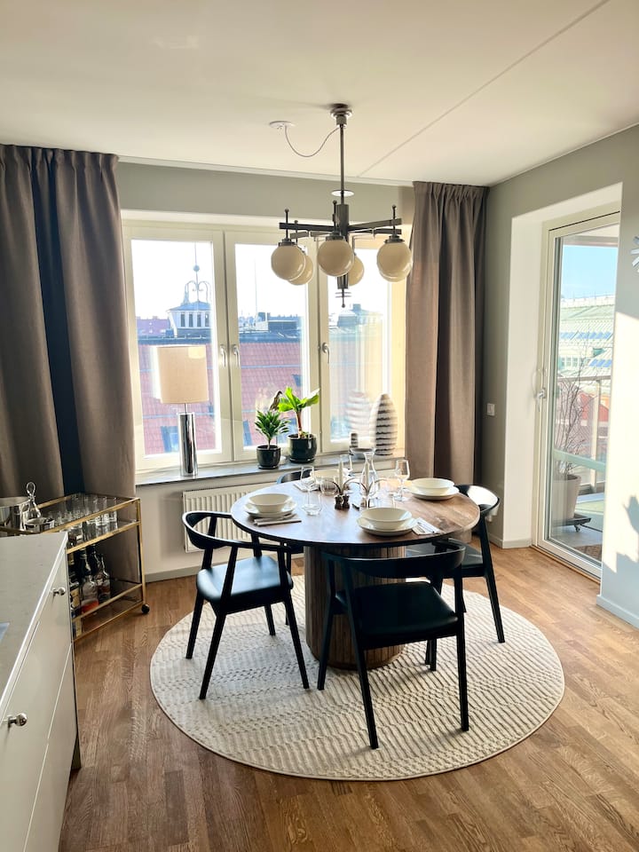 Top Floor Stylish Apartment - Stockholm