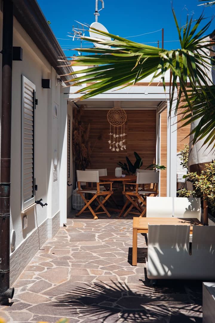 Las Palmitas: Casettina  Indipendente Con Giardino - Riccione