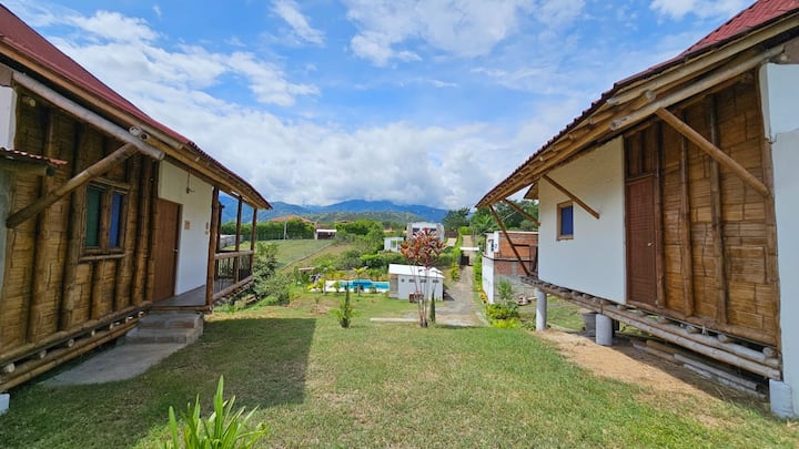 Cabaña #1 En Guadua Tipo Chalet, Con Desayuno - Santa Fe de Antioquia