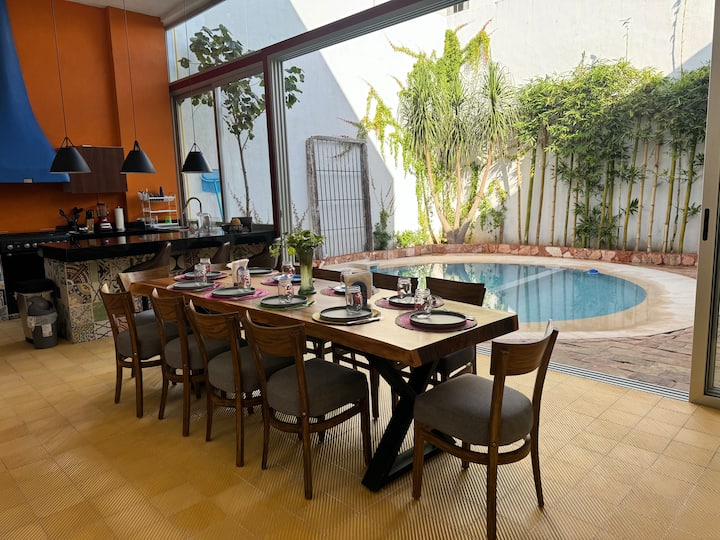 Colonial House, 350 Pies, Wi-fi , Downtown - Mérida