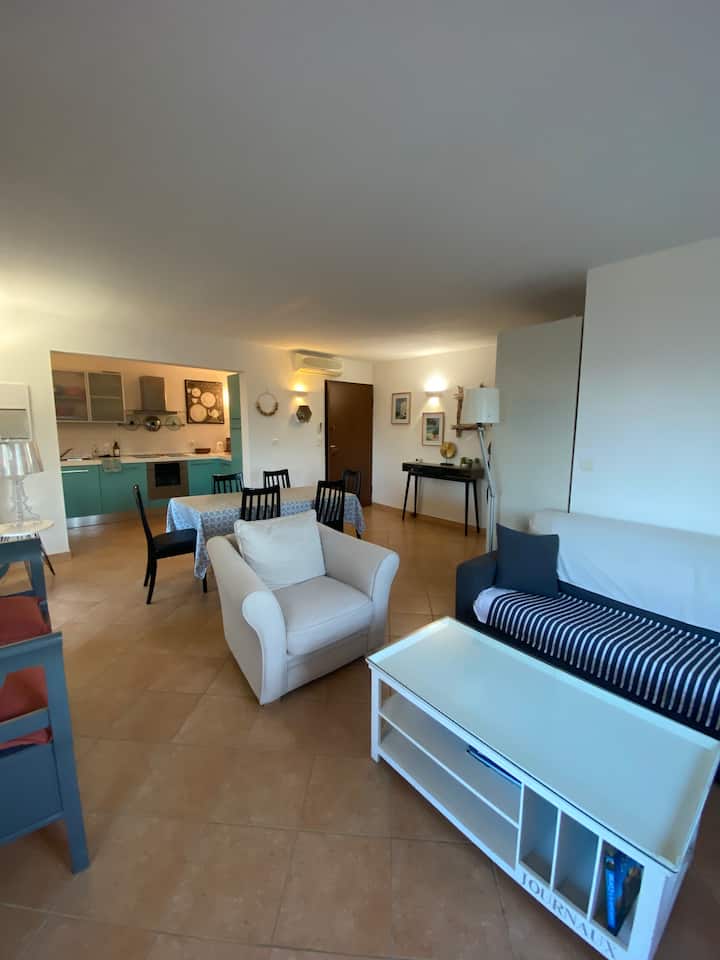 Appart Vue Splendide Sur La Mer, 2 Chambres, 2 Sdb - Zonza