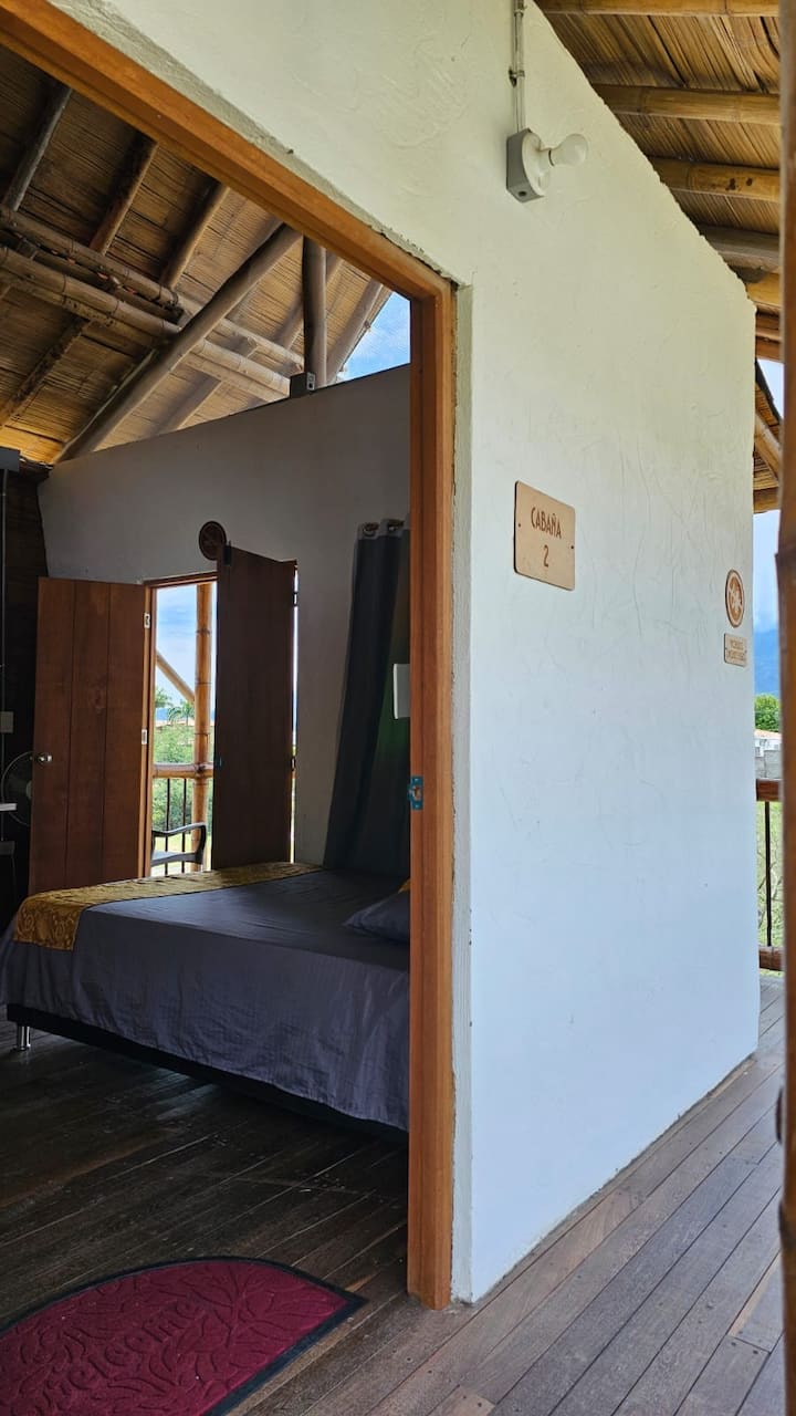 Cabaña #2 En Guadua Tipo Chalet, Con Desayuno - Santa Fé de Antioquia