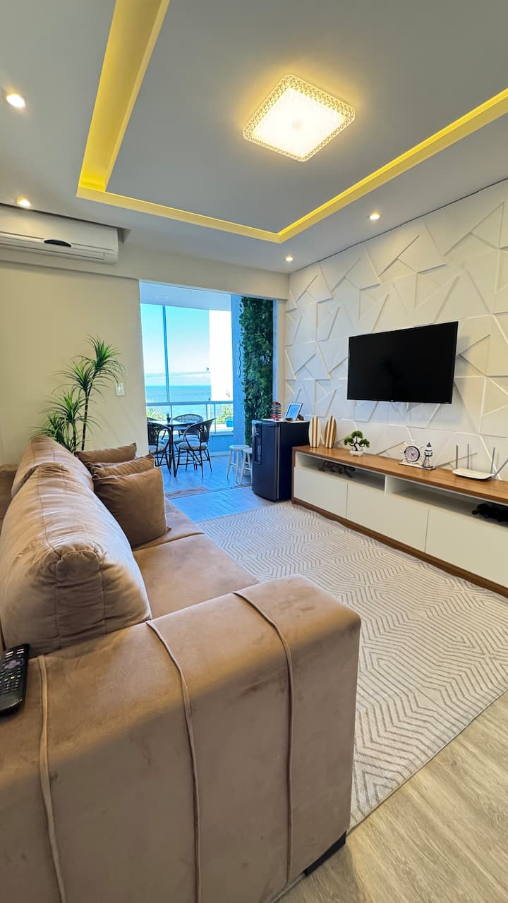 Apartamento Com Vista Mar Frente A Praça Rippa - Brazil