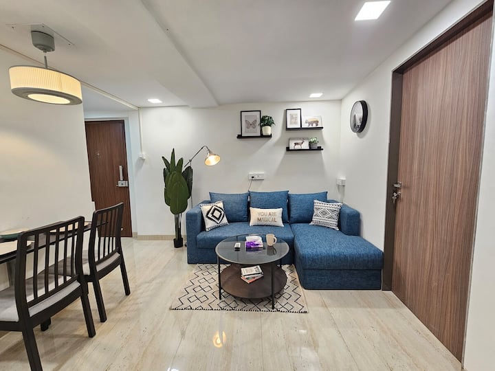 Bayside - 2bhk Avec Bureaux, Wi-fi Et Balcon - Khar W - Mumbai