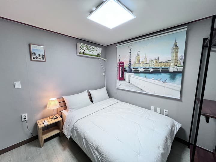 #넓은 투룸~ #침대 4개! #갤러리아! #롯백성심당 차량 8분~! #대전중심! #무료주차 - Daejeon