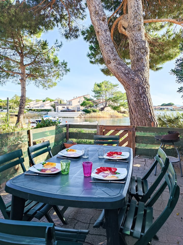 Maison Bord Du Lac - 6 Personnes - Proche Mer - Leucate
