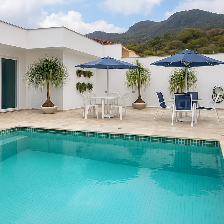 Casa 5 Quartos Piscina Privativa A 300m Da Praia - São Sebastião