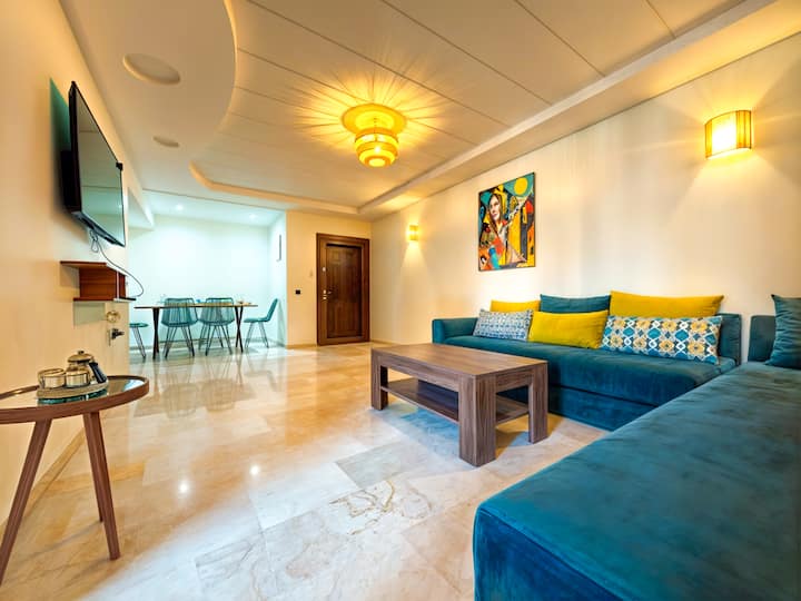 Gueliz Charming 2-bedrooms Apart - Heart Of City - Marrakech