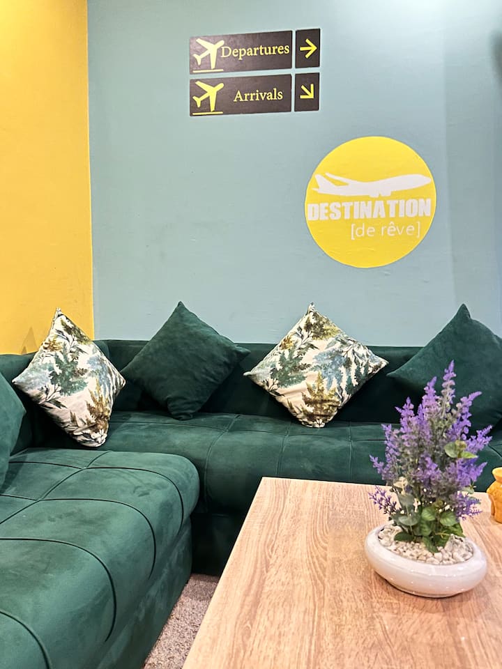 ÉLégant Studio B3 Avec Balcon – Marrakesh Guéliz - Marrakesh