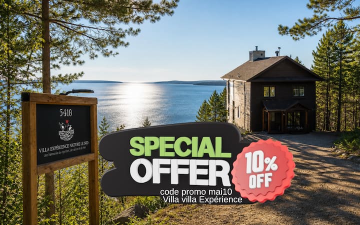 Villa Expérience Nature Le Nid - La Malbaie