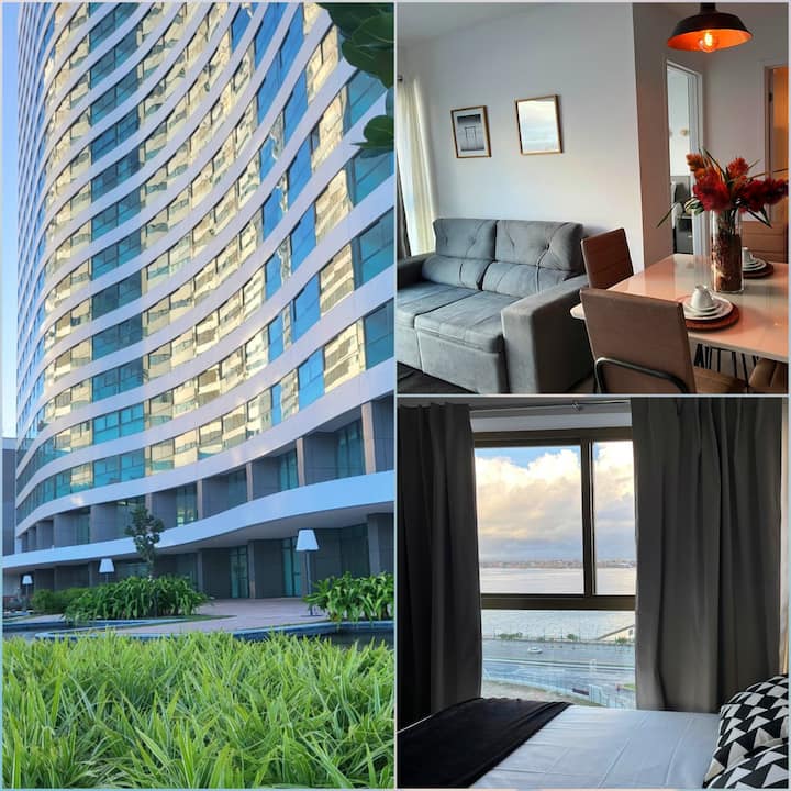 Flat Luxuoso Em Frente Ao Cabanga Iate Clube - Recife