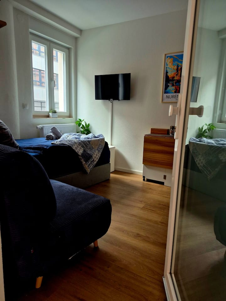 Modernesminizimmer-stadtnah-selfcheckin-parkplatz - Nuremberg